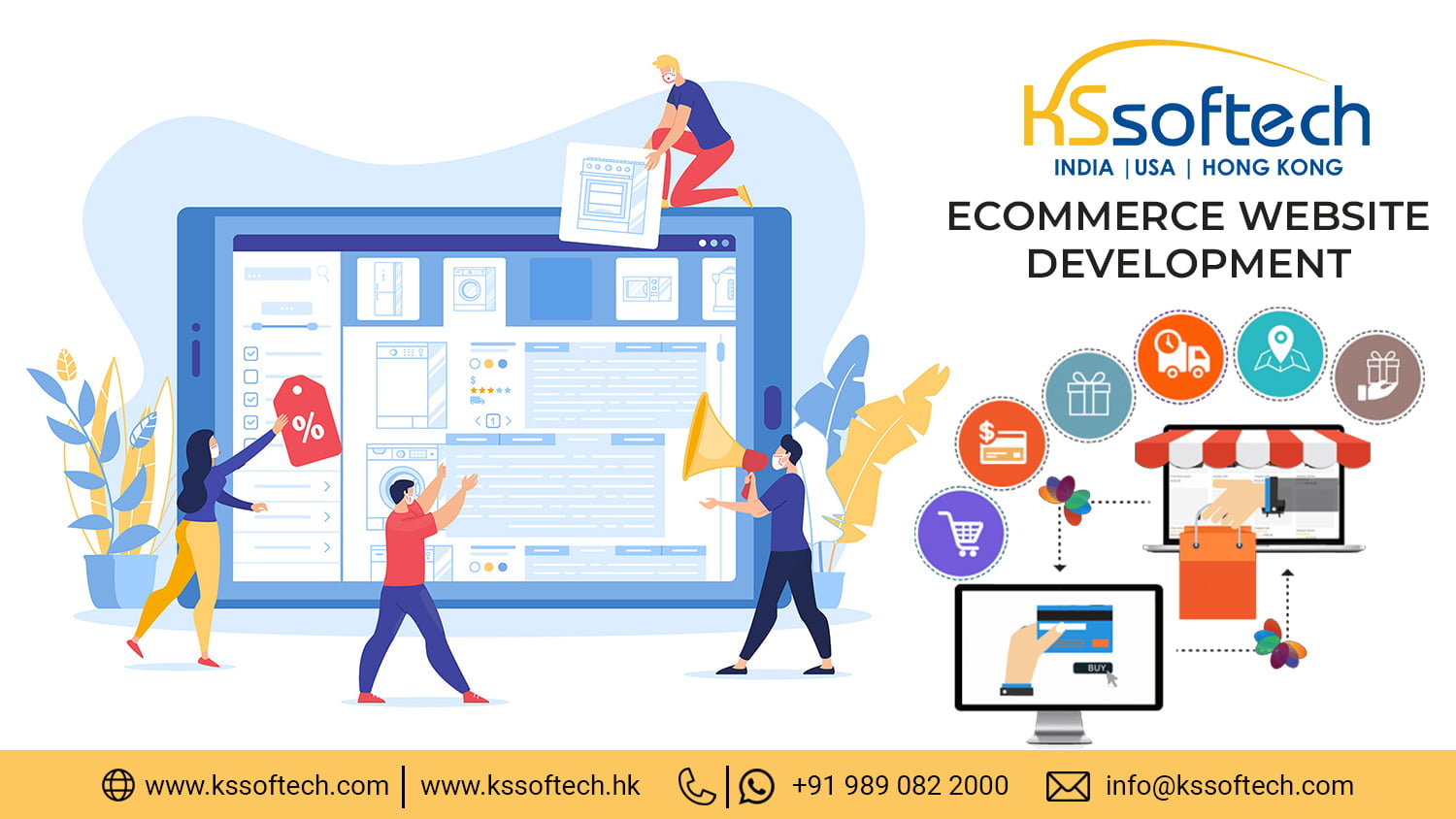 Ecommerce website development - KSSoftech