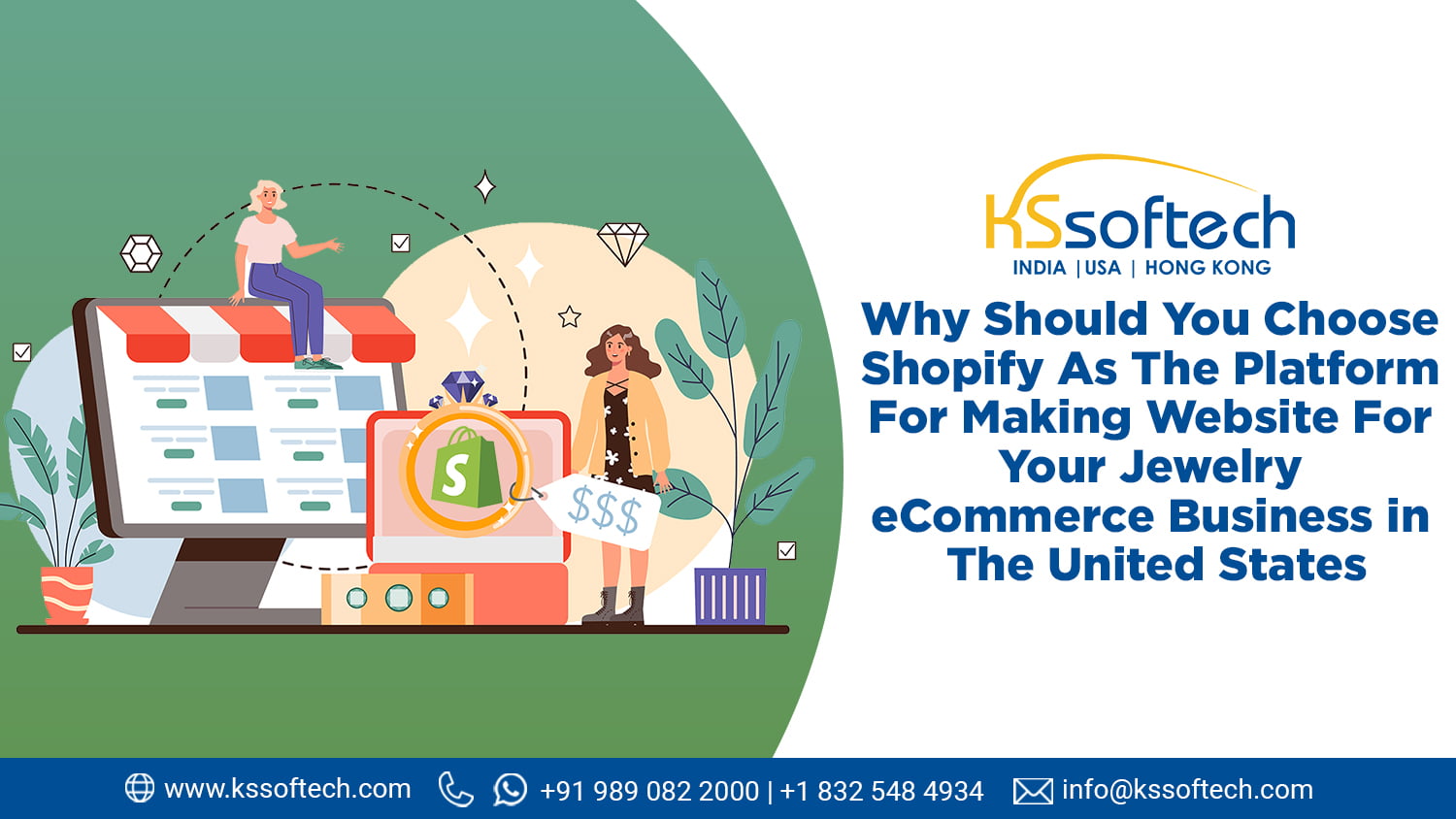 Why should you choose Shopify as the platform for making website for your Jewelry eCommerce ...