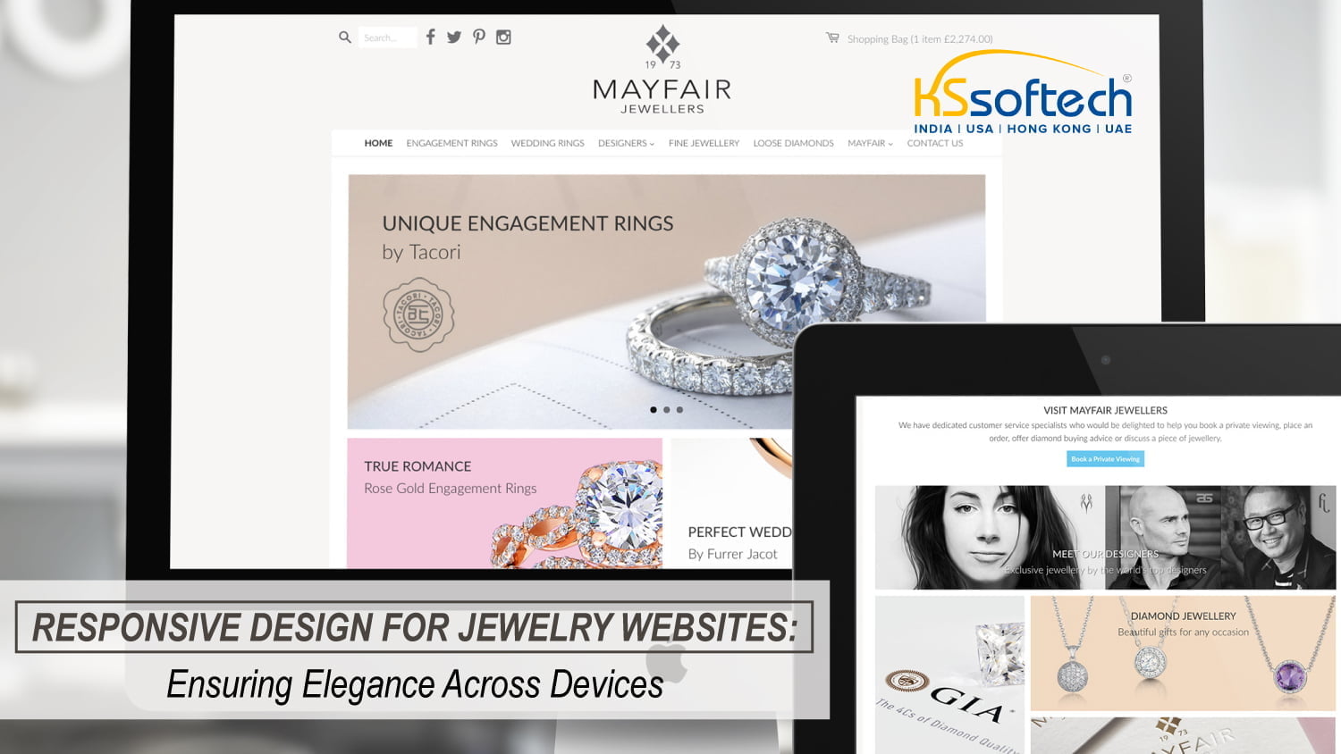 Responsive Design for Jewellery Websites: Elegance Across Devices